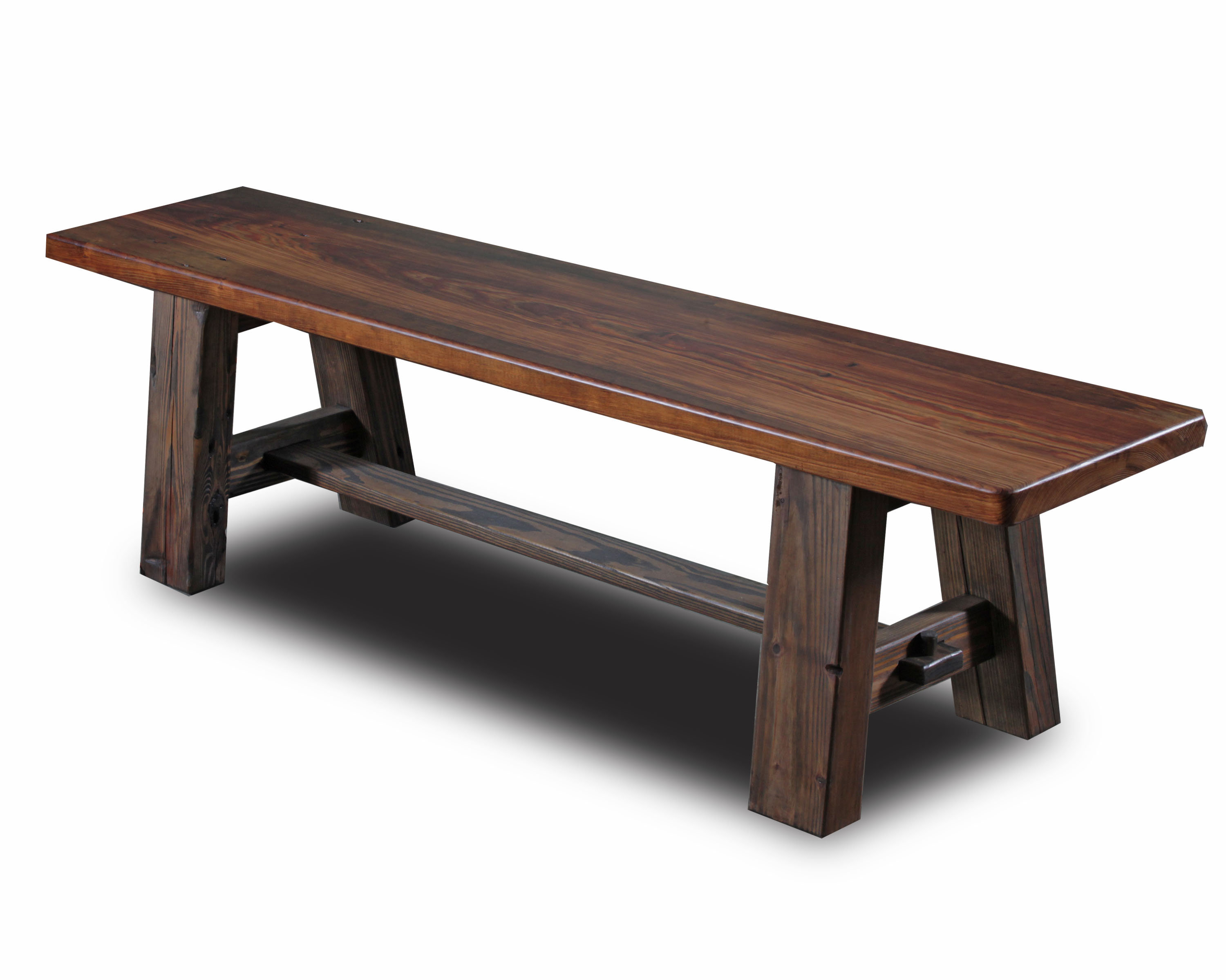 Vintage Flooring and Furniture Tusk Tenon Bench | Wayfair