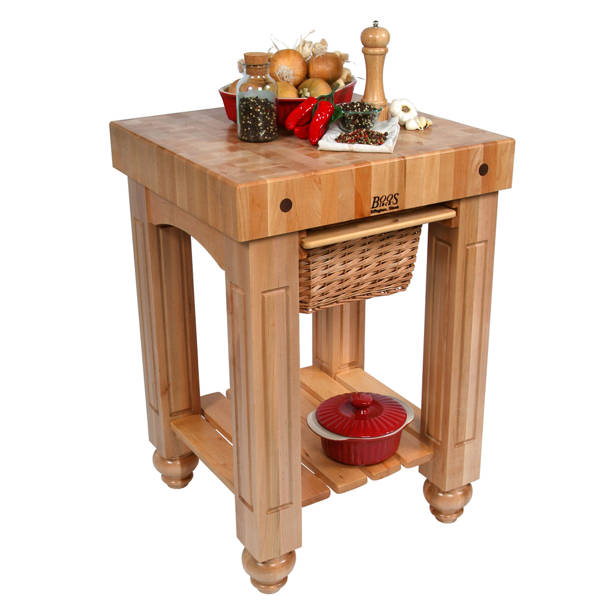 John Boos American Heritage Prep Maple Rustica Table & Reviews | Wayfair