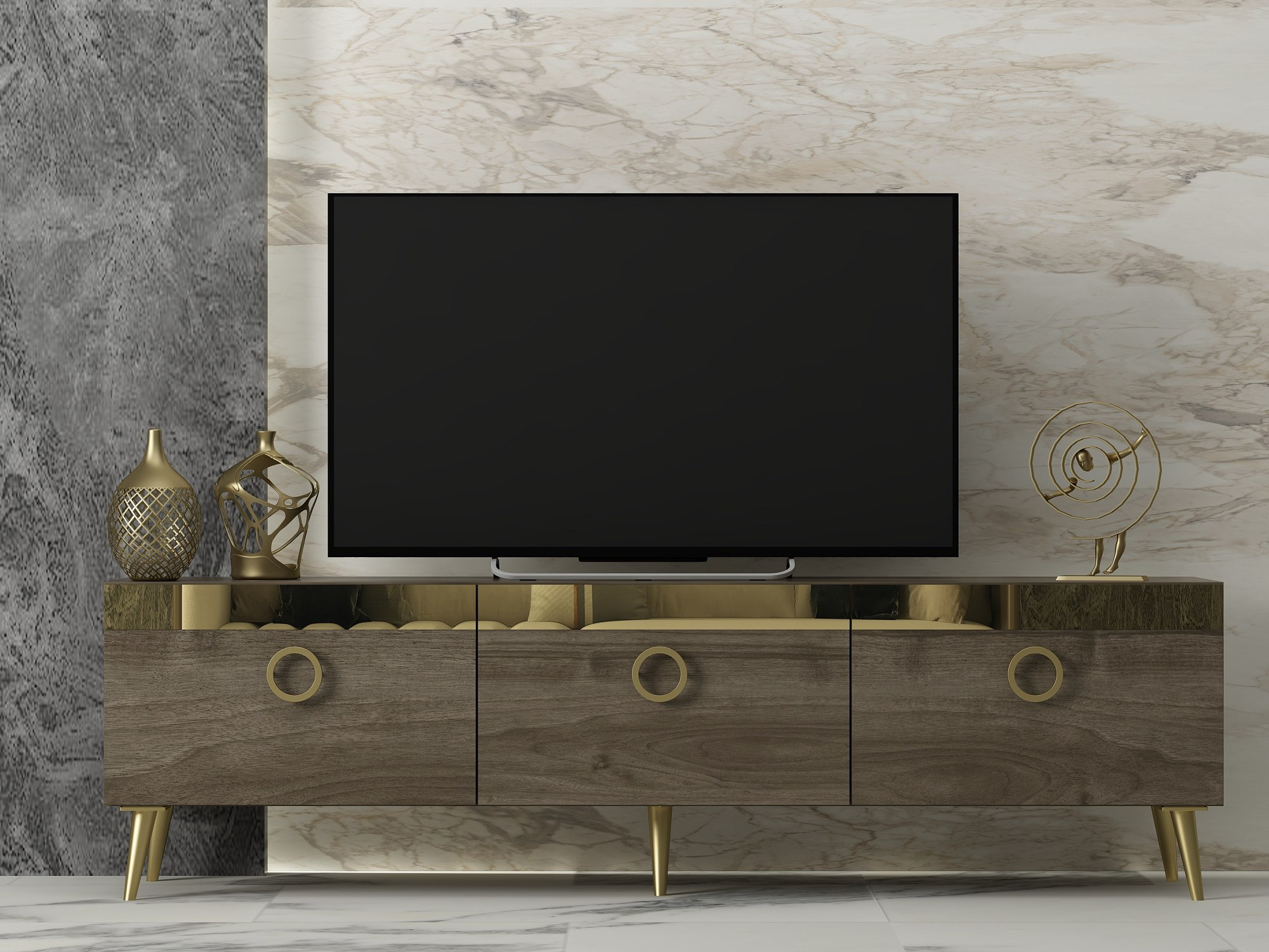 George Oliver Duggan TV Stand - Wayfair Canada
