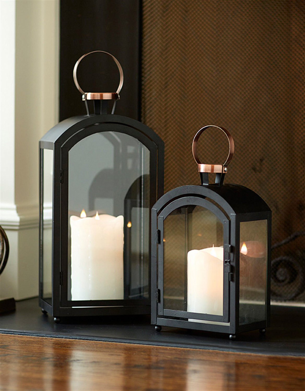 Longshore Tides 2 Piece Tabletop Lantern Set | Wayfair