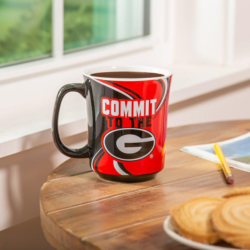 Evergreen Enterprises, Inc University Of Georgia, 14Oz Ceramic With ...