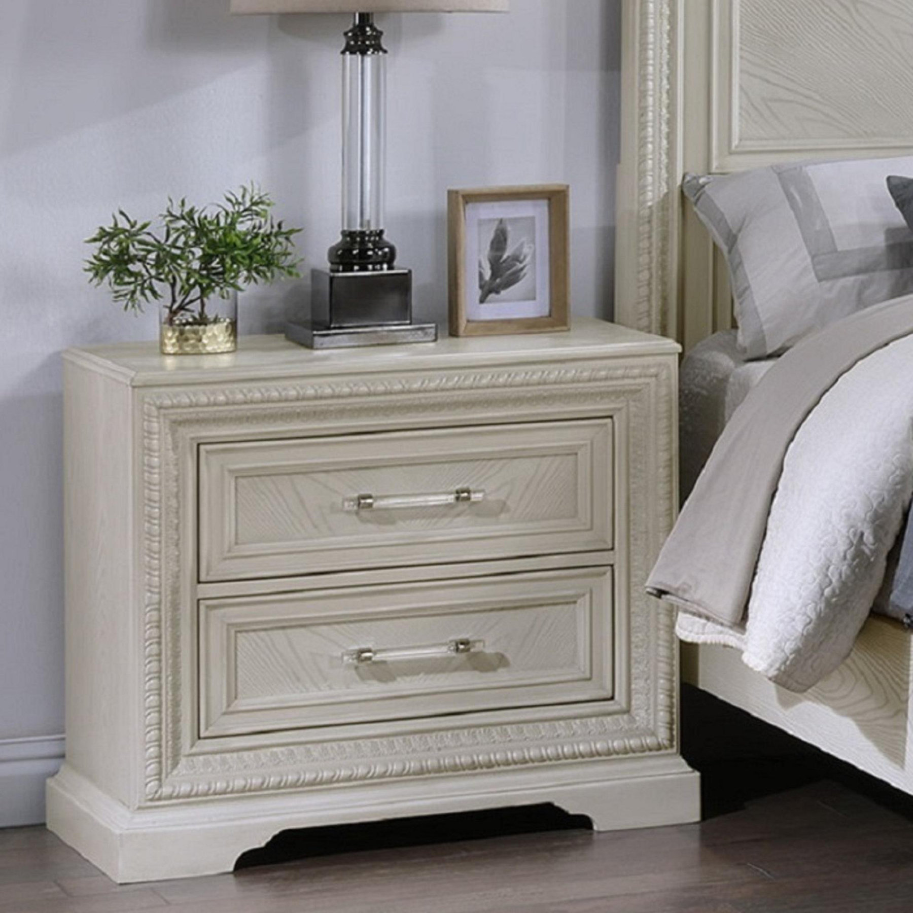 One Allium Way® Transitional Nightstand | Wayfair
