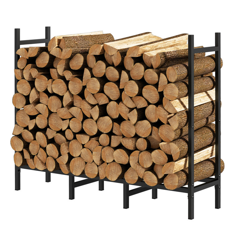 WFX Utility™ 48'' W Metal Log Rack & Reviews | Wayfair