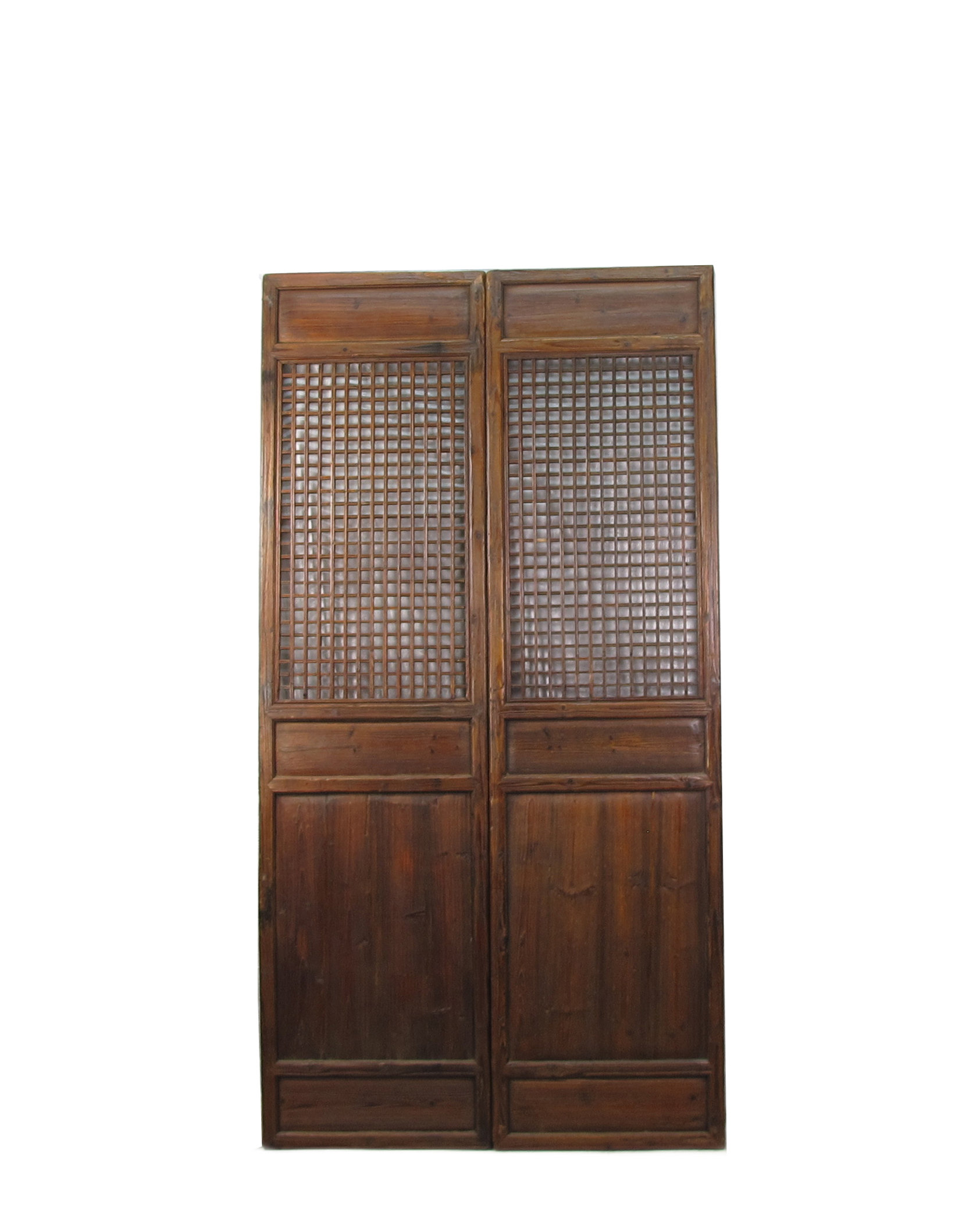 DYAG East Asian Classic Stained Wood Pivot Screen Doors | Perigold