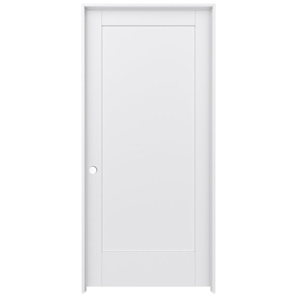JELD-WEN MODA 1-Panel Solid Core Primed Prehung Interior Door | Wayfair