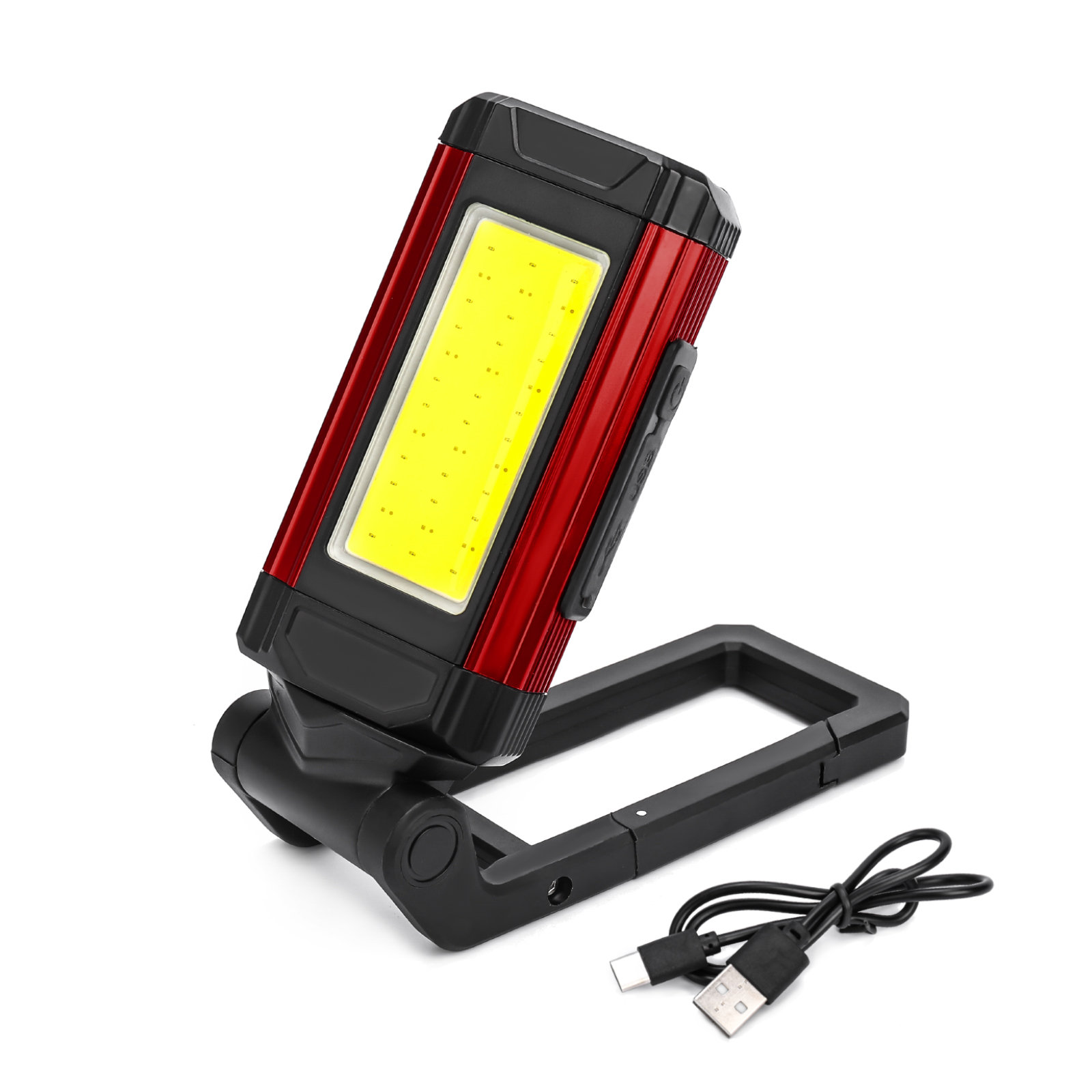 HEDAQI 5" Solar Powered Integrated LED Color Changing Work Light | Wayfair