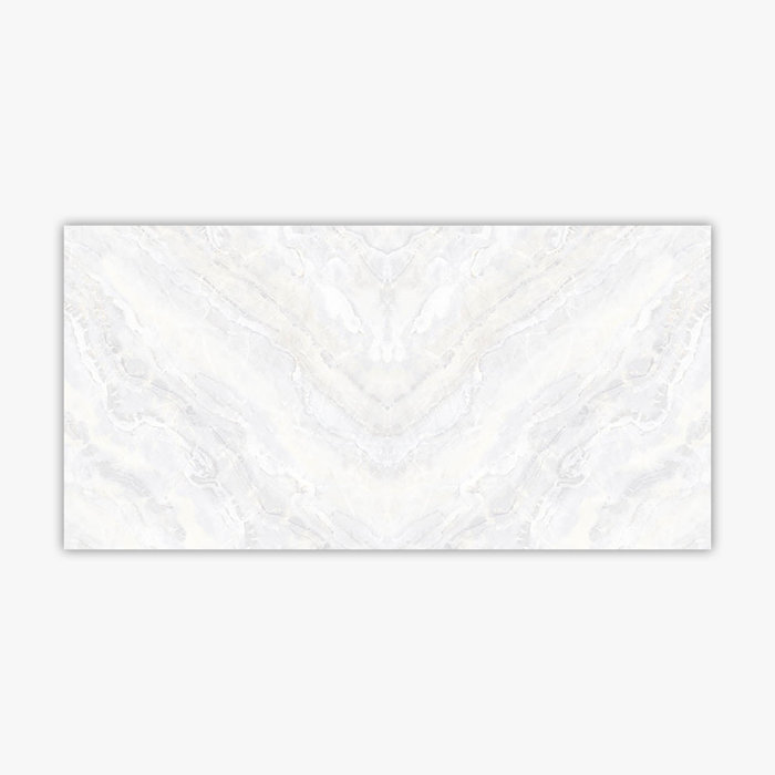 Direct Stone Source New Perla 24" x 48" Porcelain Marble Look Wall ...