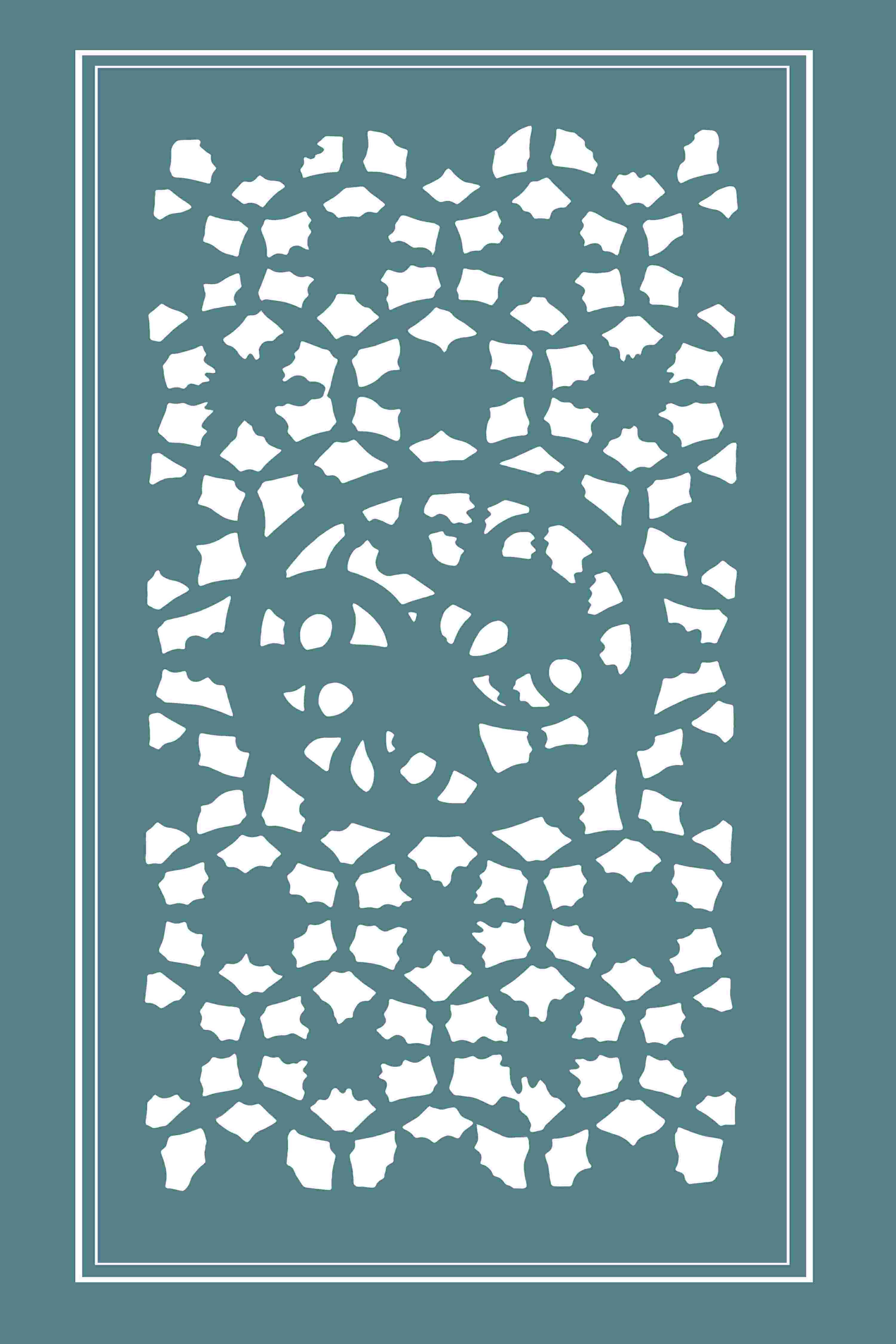 Bungalow Rose Shoji Screen In Teal II - Wayfair Canada