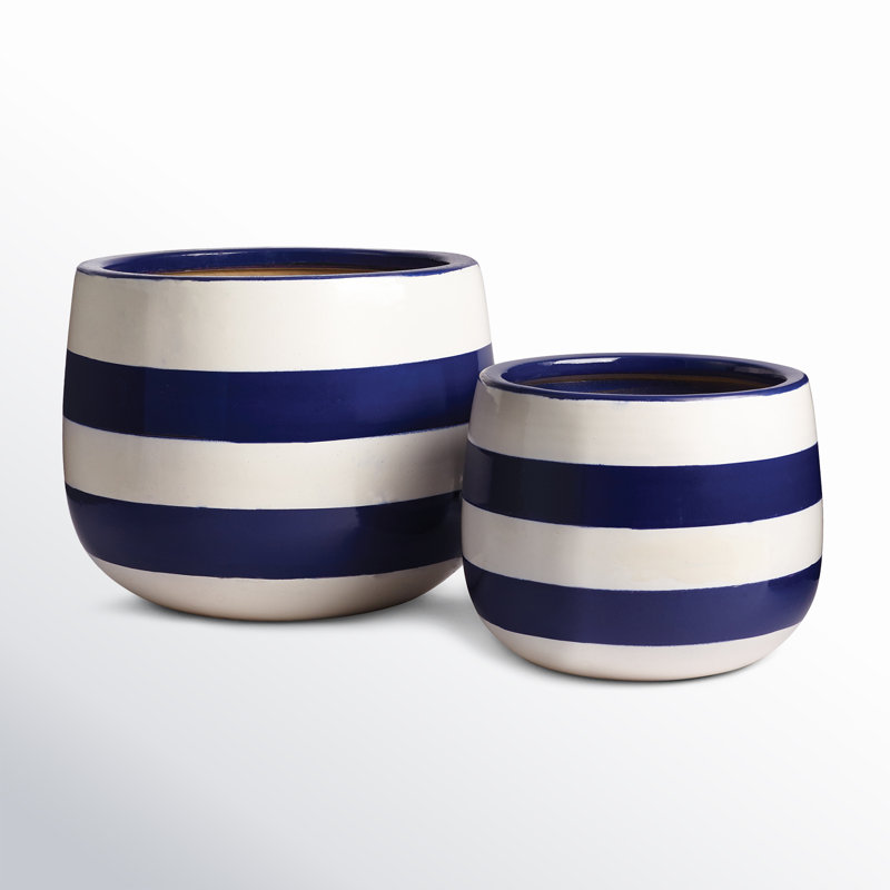 Birch Lane™ Vella Handmade Ceramic Pot Planter | Wayfair