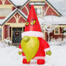 GOOSH Christmas Inflatables 6 FT Gnome Inflatable Christmas Decoration ...