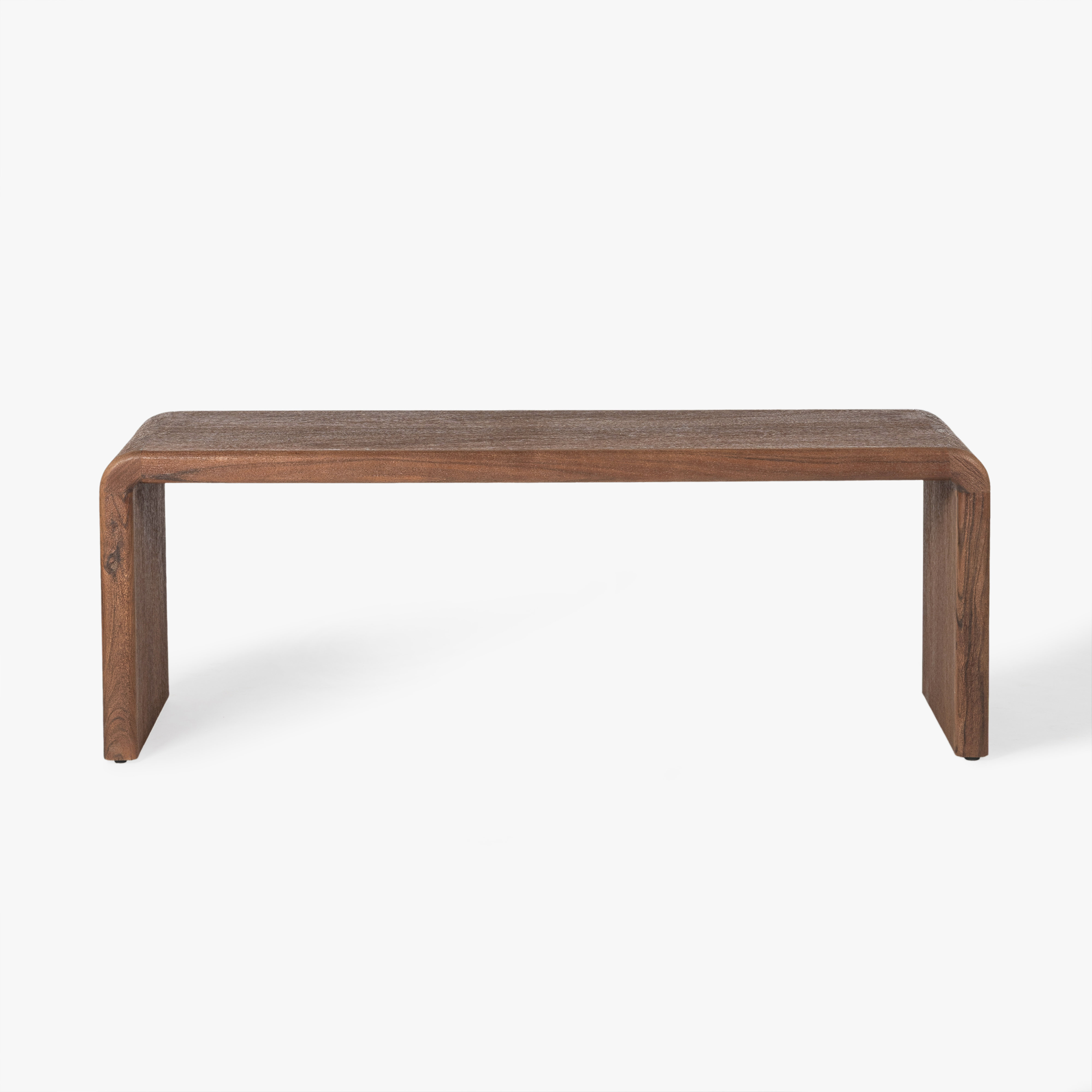 Co.House Designs Talakona Waterfall Rustic Acacia Bench | Wayfair