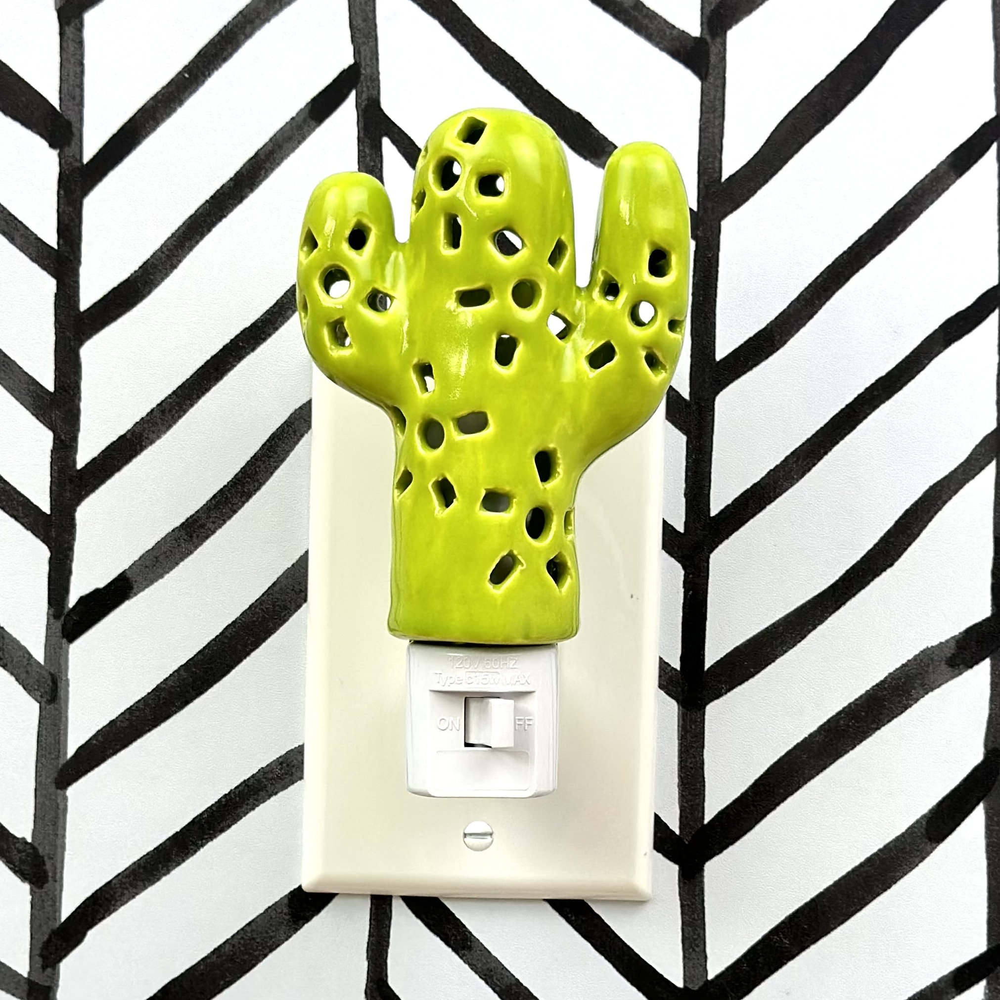 Lily's Lights Handmade Saguaro Cactus Night Light | Wayfair