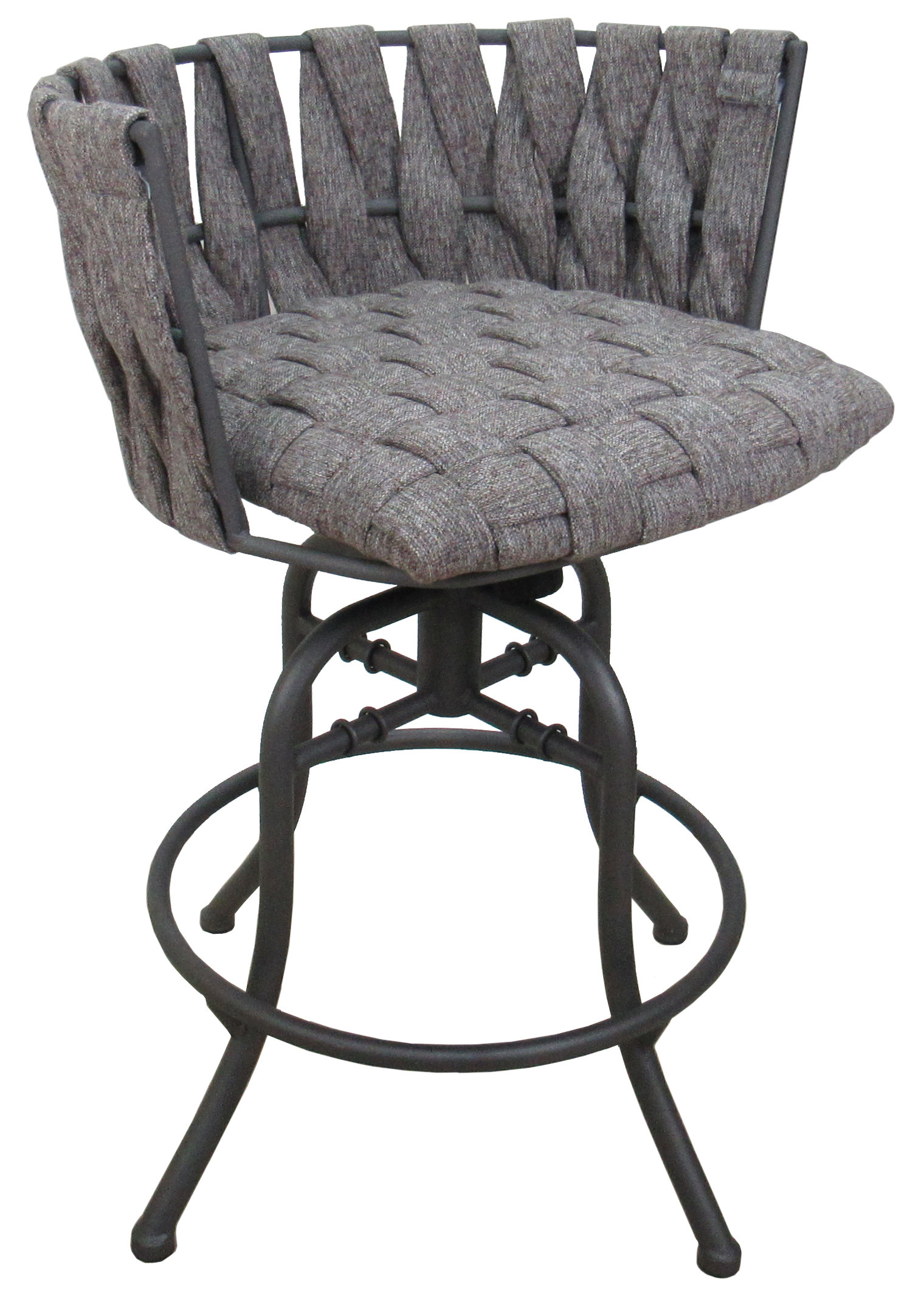 Williston Forge Metalona Counter 26" Swivel Tilt Metal Bar Stool ...