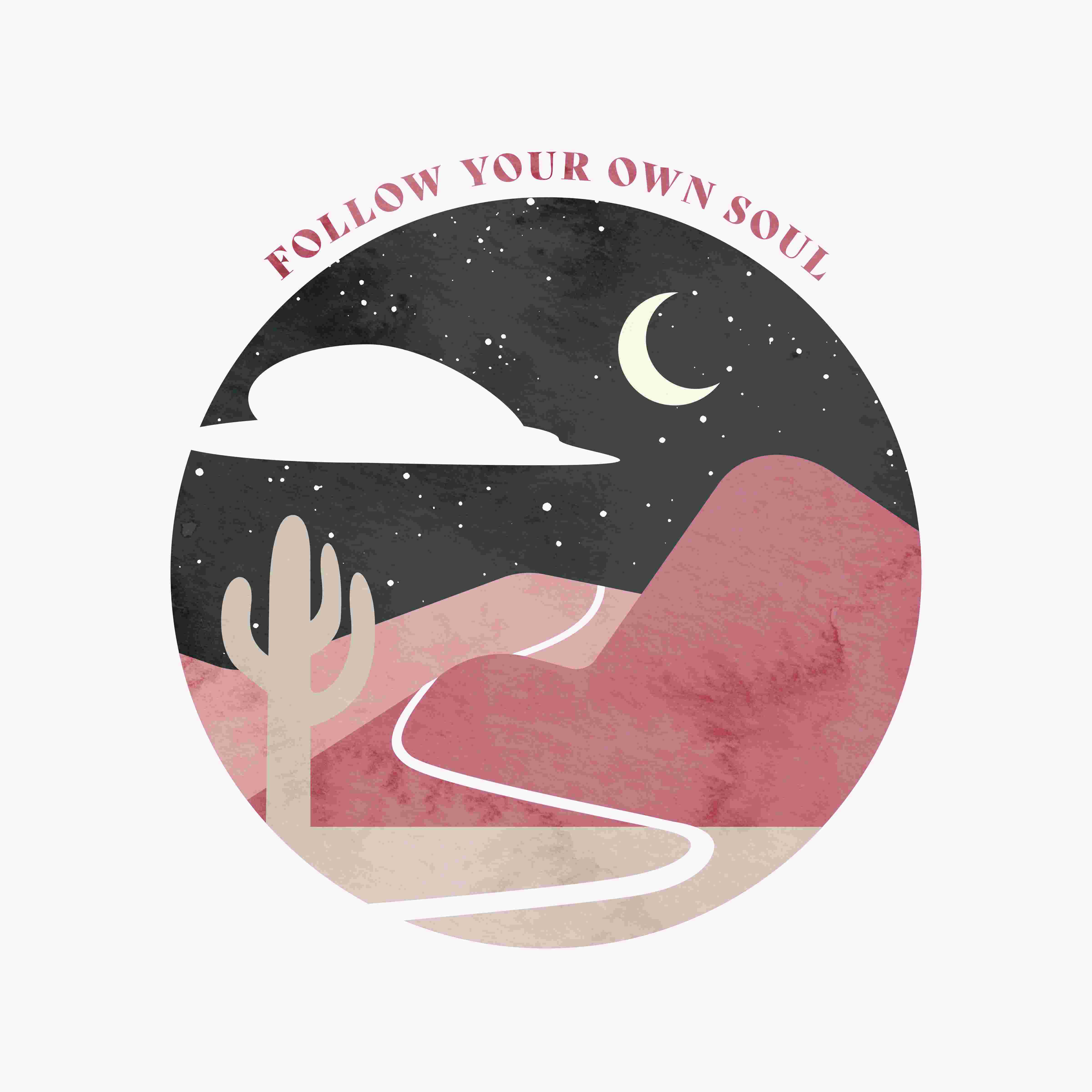 George Oliver Follow Your Soul Pathway - Wrapped Canvas Painting | Wayfair