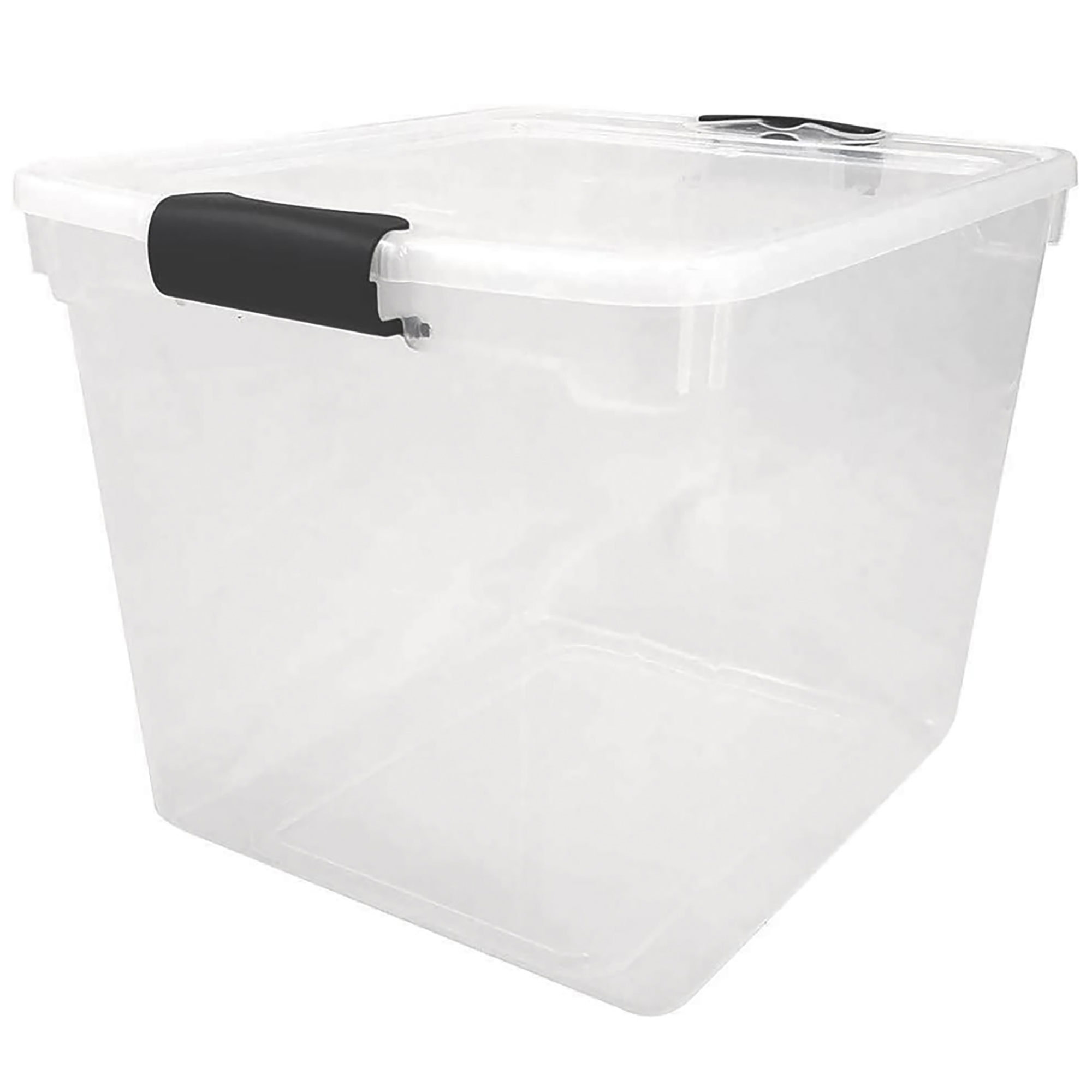Homz Secure Latch Plastic Storage Tote Set | Wayfair