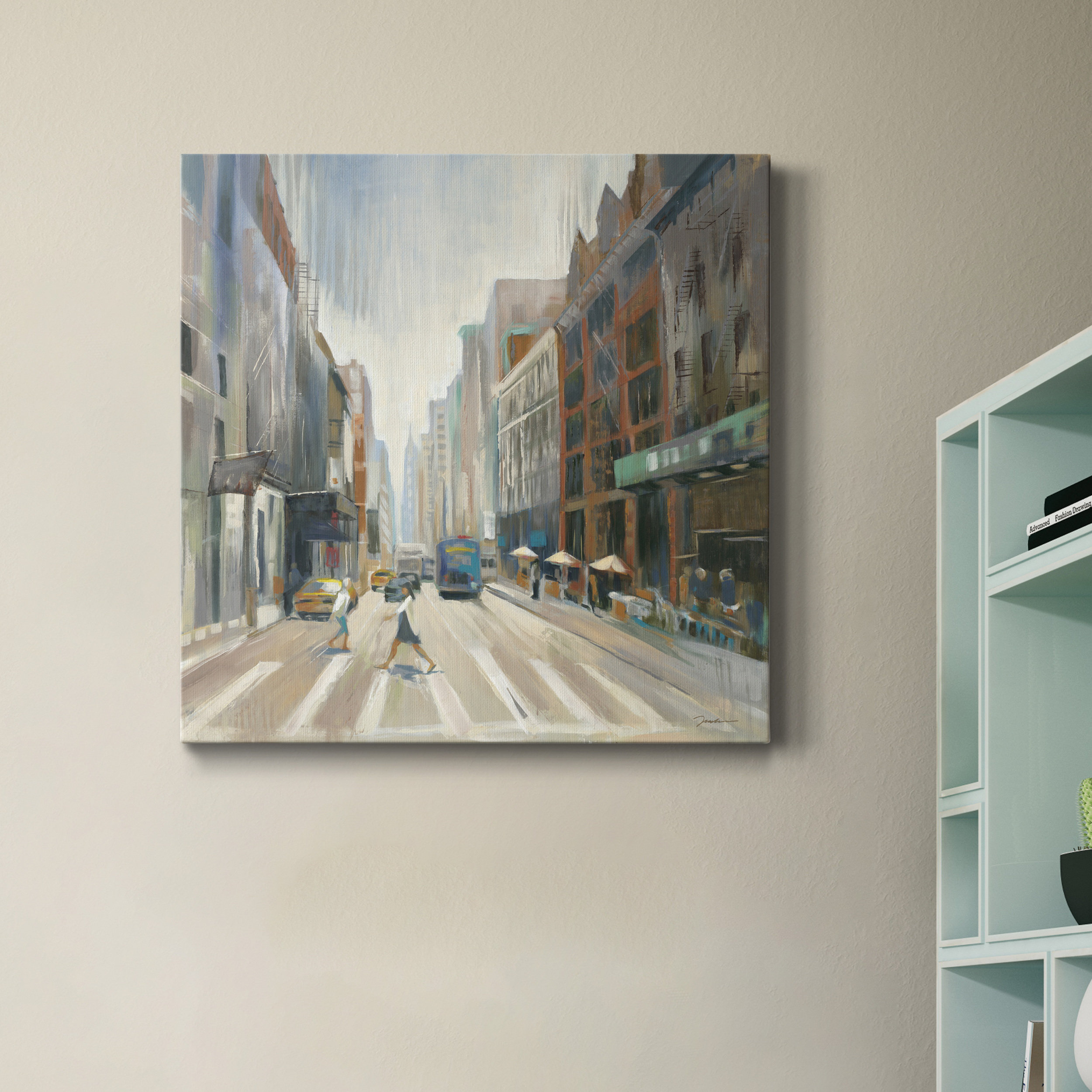 Winston Porter City View - Print | Wayfair