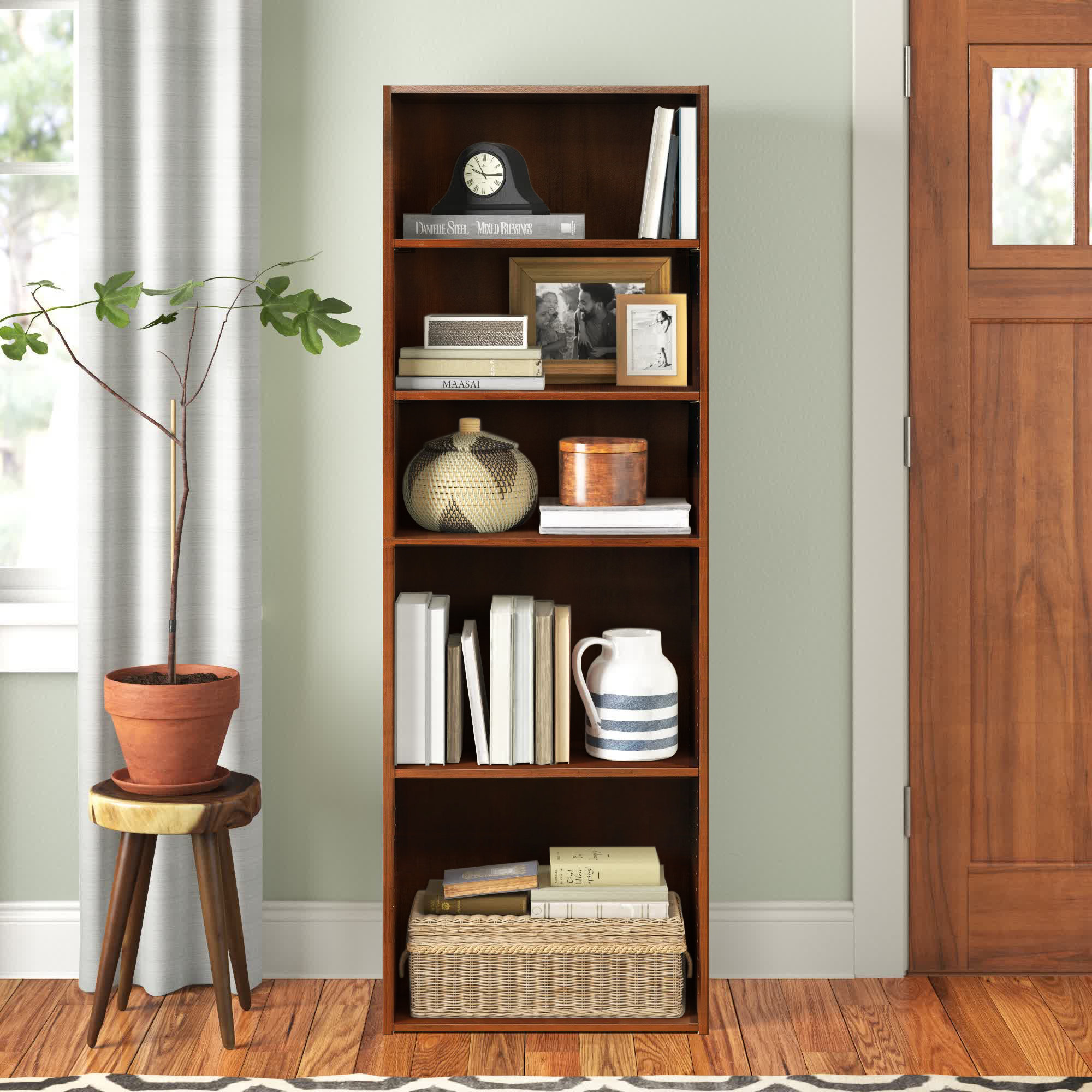 Lark Manor Arisztid Bookcase & Reviews | Wayfair