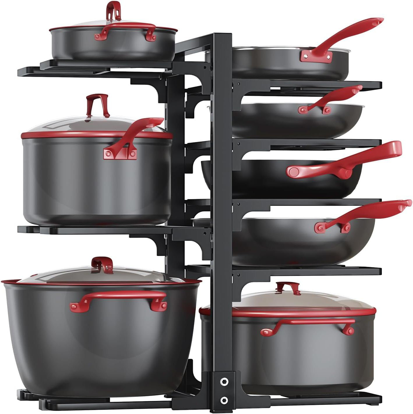 Prep & Savour Iron Rectangle Countertop / Cabinet Pot Rack - Wayfair Canada