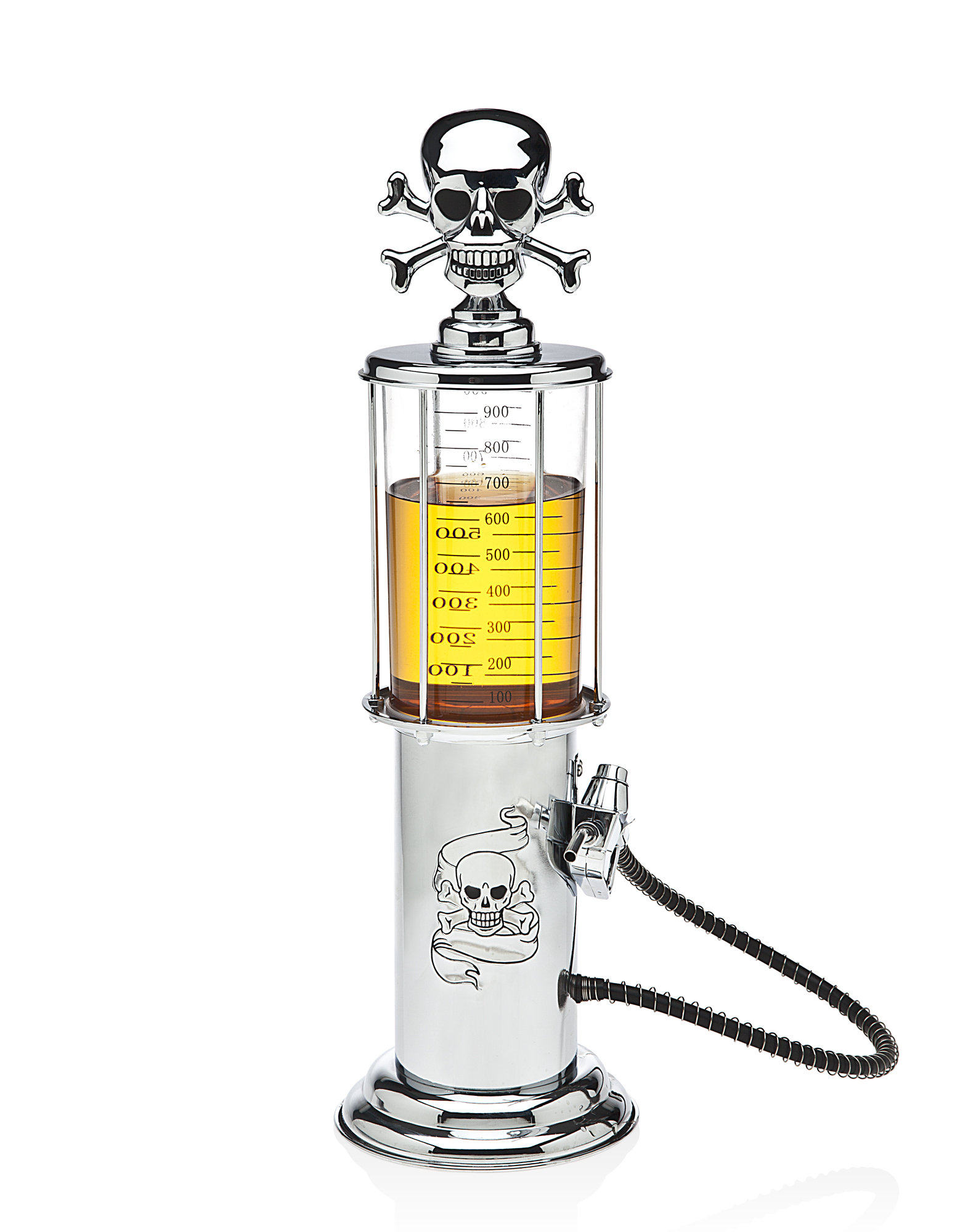 Godinger Silver Art Co Vintage Gas Pump Beverage Dispenser 32 oz ...