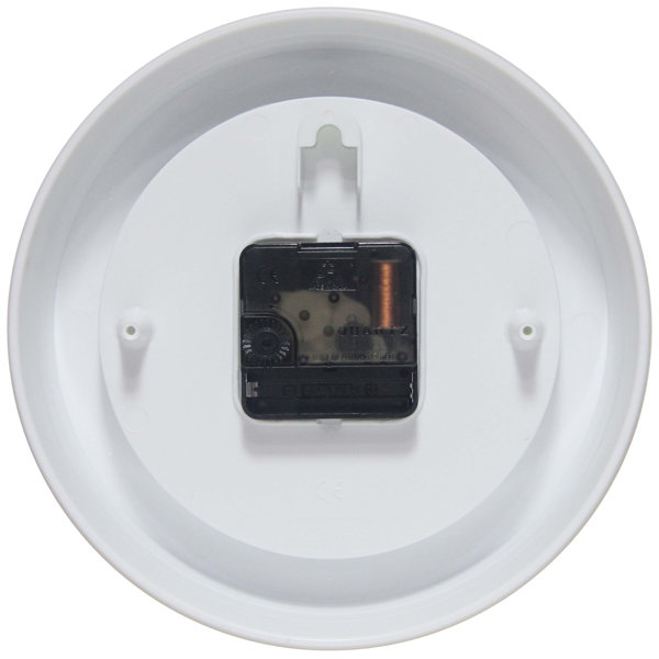 Infinity Instruments Round Plastic Wall Clock 8 Inches | Wayfair