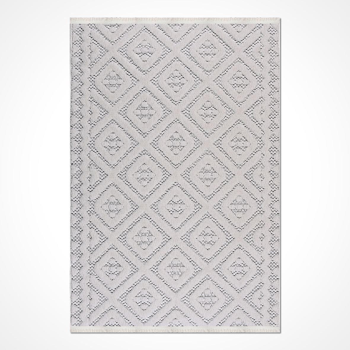 Latitude Run® Modern Beige Machine Washable Non-Slip Area Rug | Wayfair