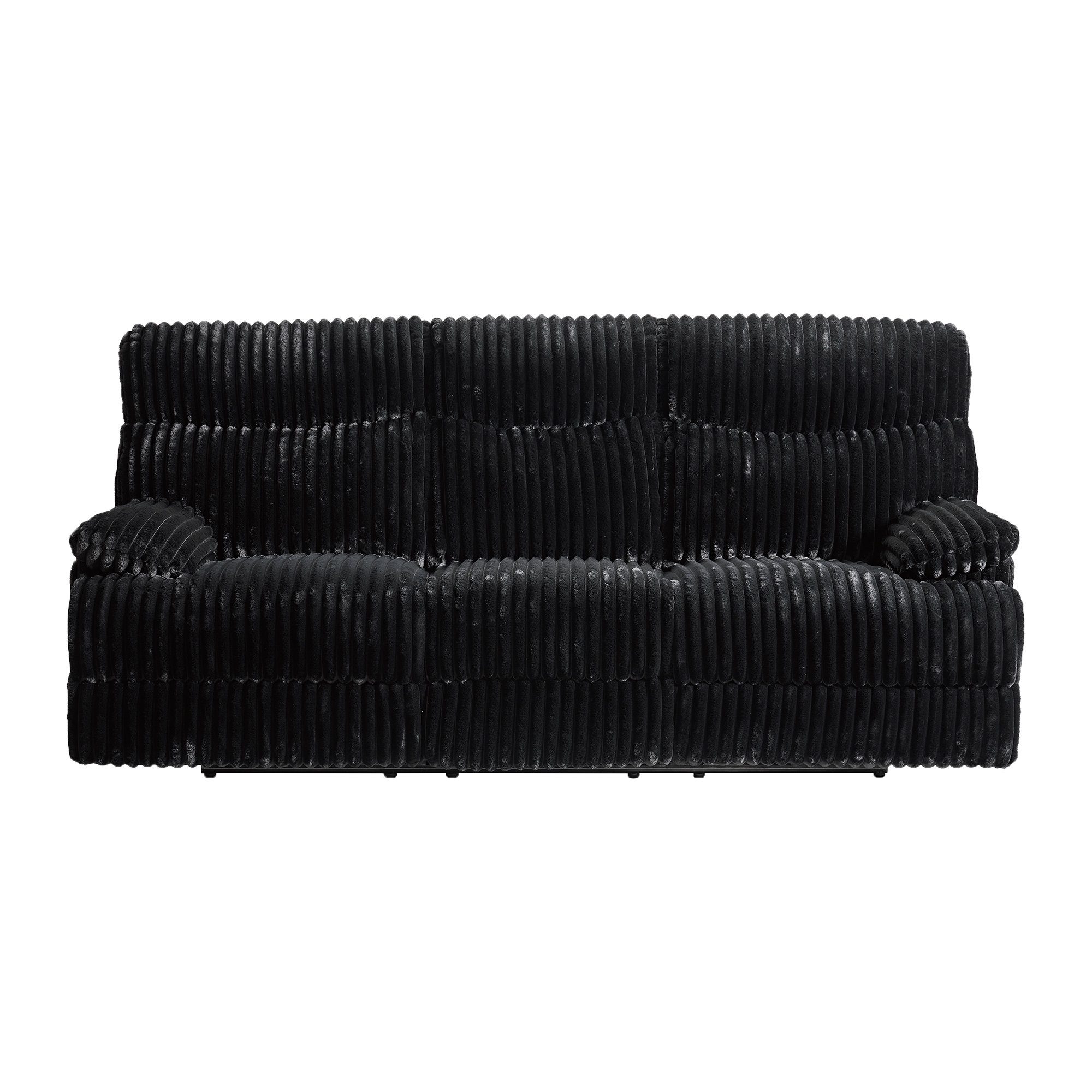 Mercer41 Merrick Motion Sofa in Masis Black | Wayfair
