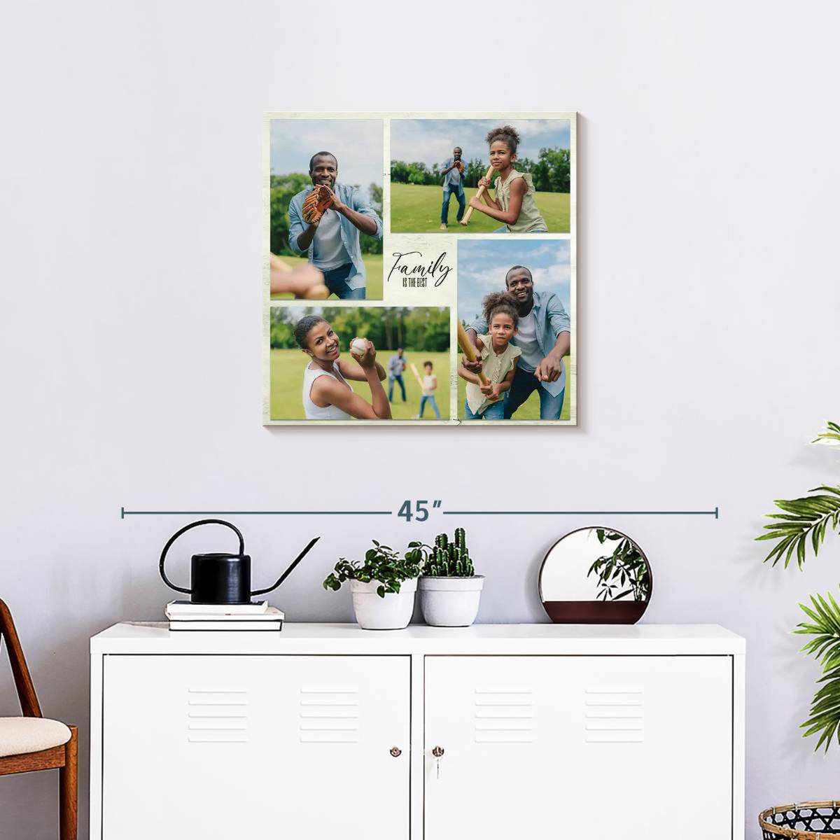 Ebern Designs Family Of Four Collage Photo Print | Wayfair