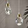 Mercer41 Eutiquio Crystal Rock LED Pendant / Chandelier & Reviews | Wayfair