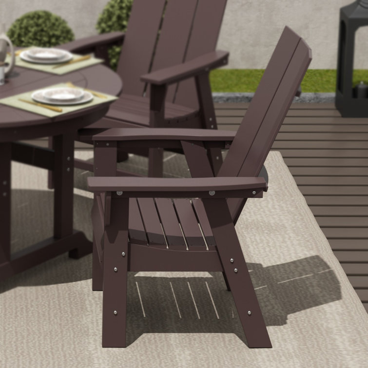 Beachcrest Home Shella Outdoor Dining Armchair & Reviews | Wayfair