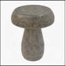 Union Rustic Charming Mushroom-Shaped Side Table with Wood-Like Texture ...