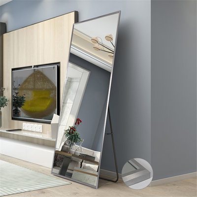 Latitude Run® Metal Flat Mirror & Reviews | Wayfair