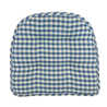 Ebern Designs Non-Slip Gingham Dining Room And Kitchen Seat Cushions ...