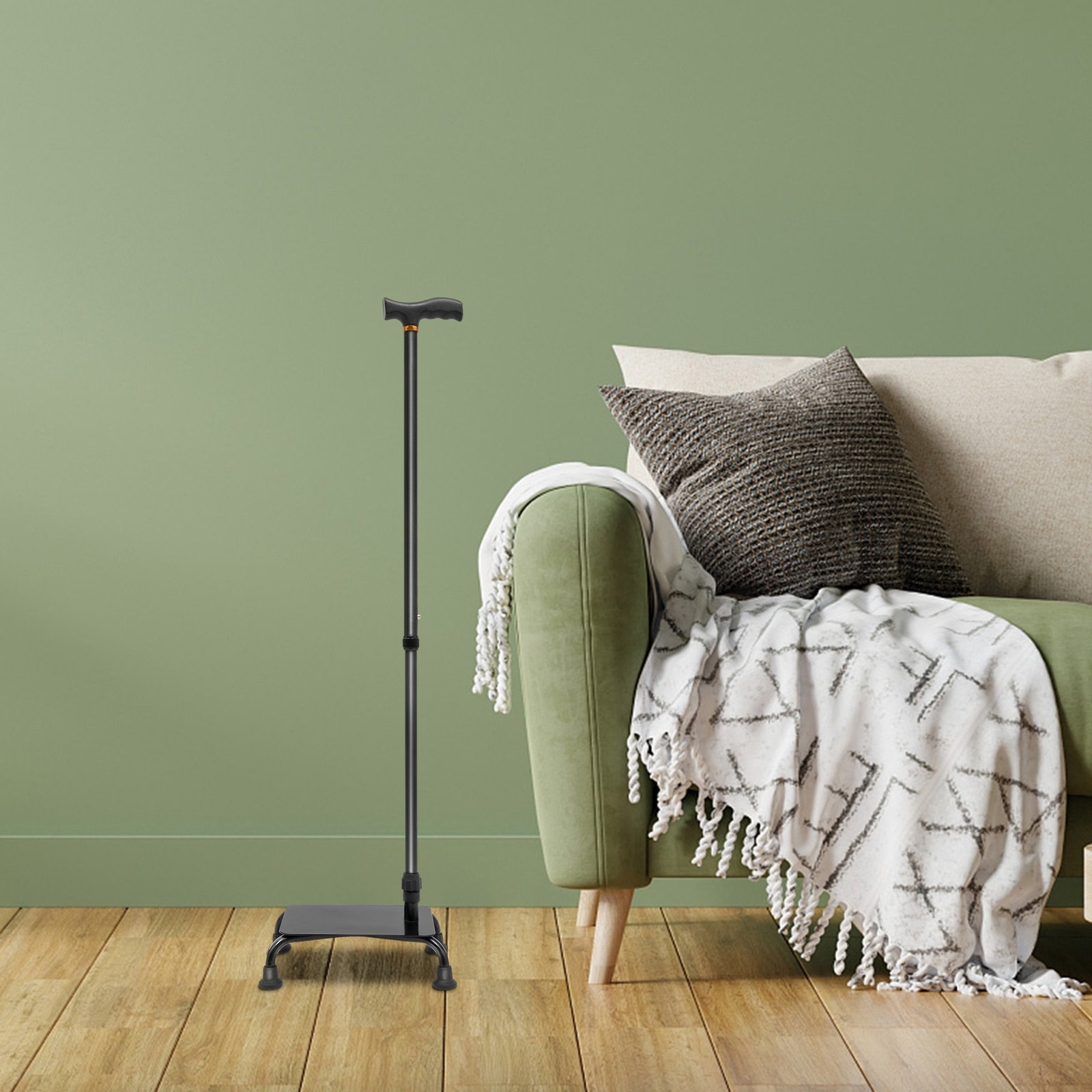 YYBUSHER Stair Climbing Assist Cane Adjustable Walking Stick & Reviews ...