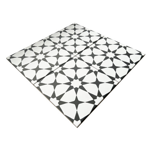 Tile Cart 8" x 8" Porcelain Patterned Wall & Floor Tile | Wayfair