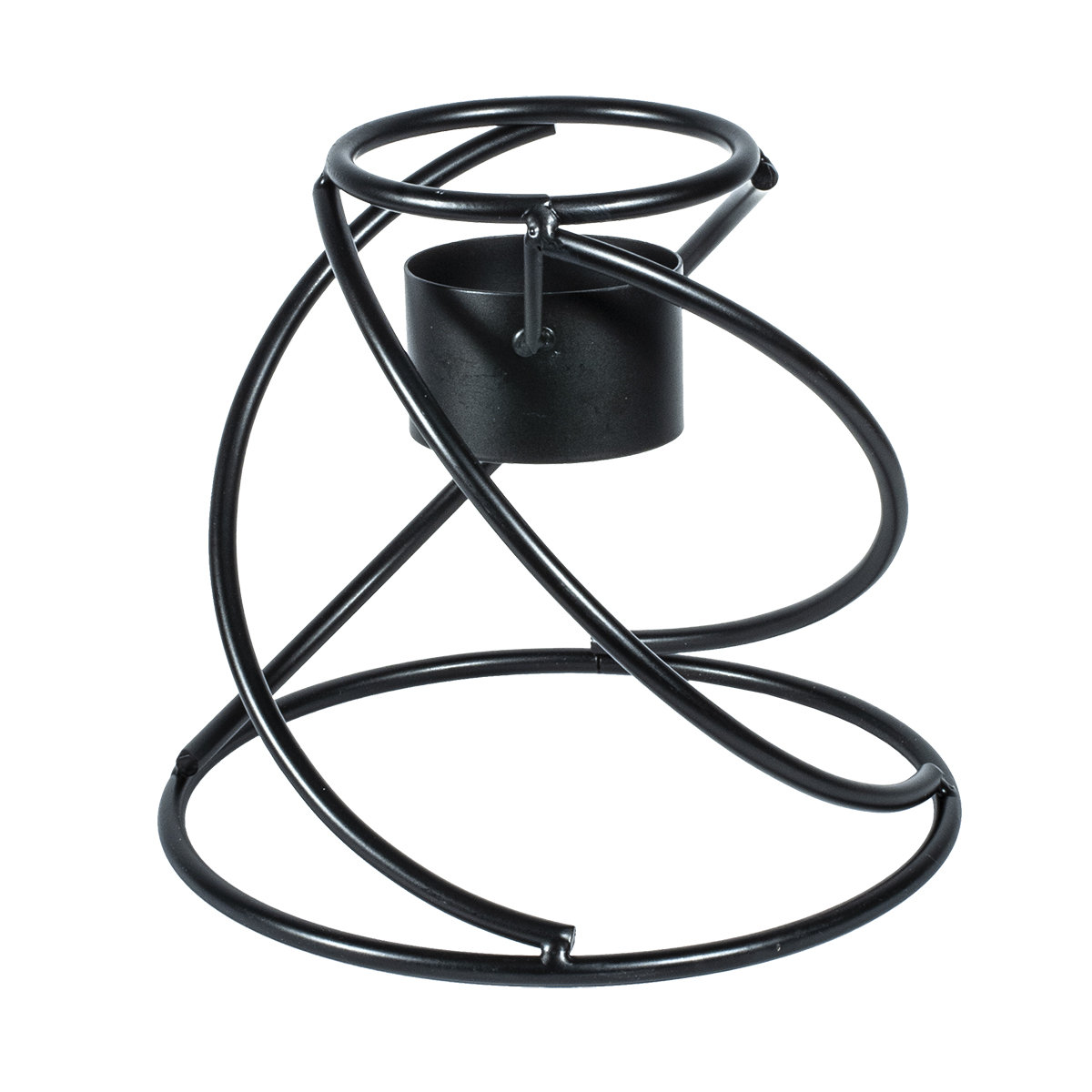 Echo Valley Weather Resistant Metal Abstract Gazing Ball Stand ...