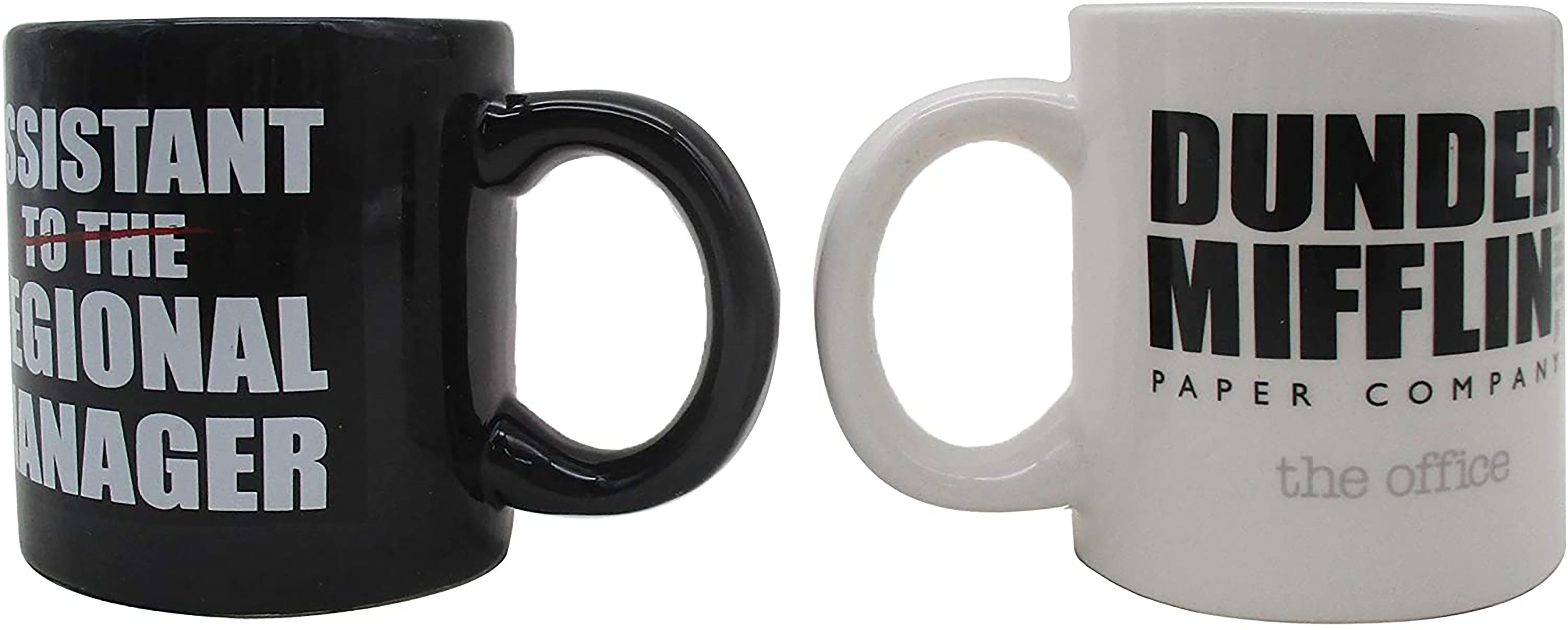 Silver Buffalo The Office Mugs Best Boss Manager Ceramic Salt And ...