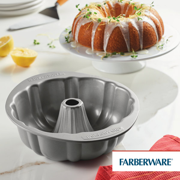 Farberware Nonstick Bakeware Fluted Mold, 10 Inch & Reviews | Wayfair