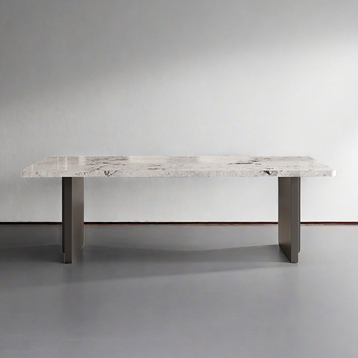 Stella Trek Modern Luxury Dining Table: Sintered Stone Top & Sturdy ...