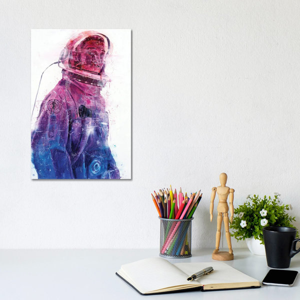 Isabelle & Max Astronaut Kid Cudi by Cody Senn - Gallery-Wrapped Canvas ...