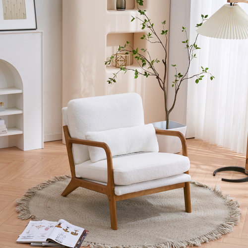 White Accent Chairs You'll Love | Wayfair