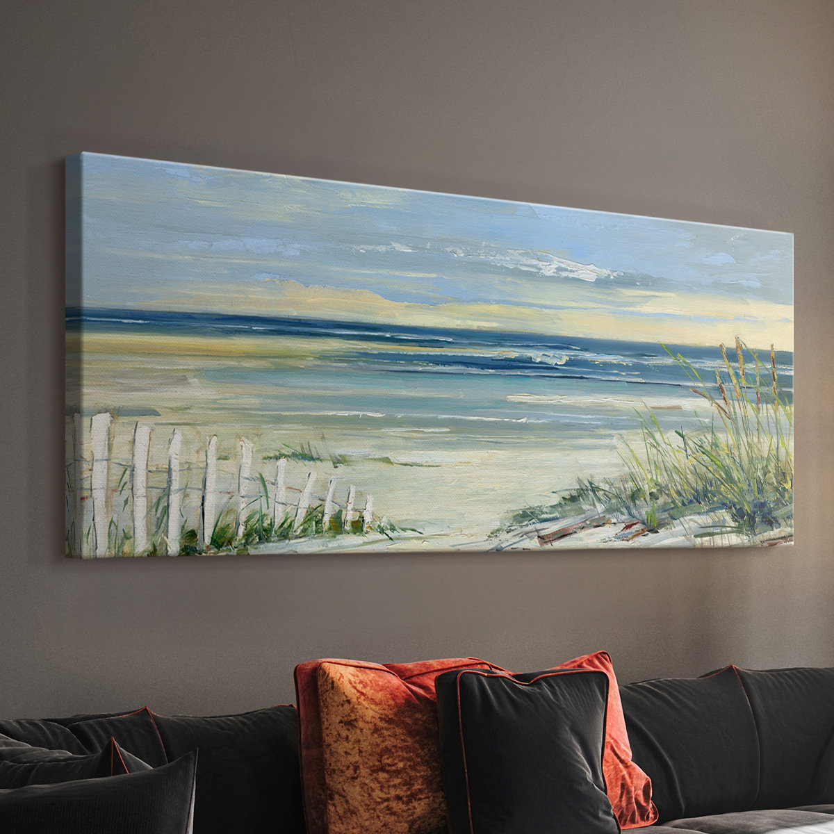 Wexford Home Path to Sea- Gallery Wrapped Canvas -Ready to Hang | Wayfair