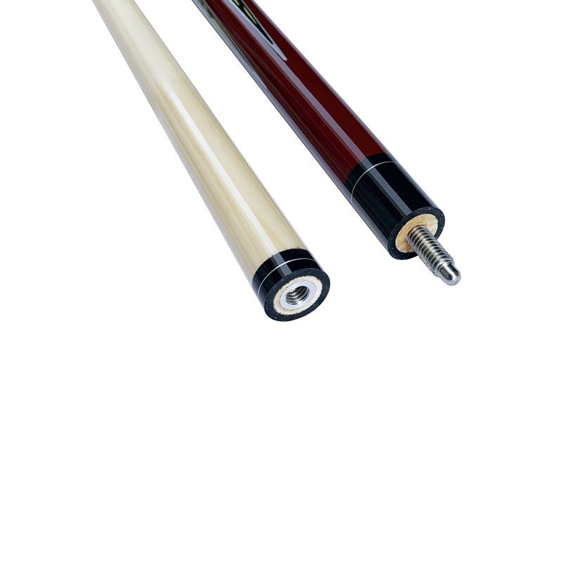 RACK Prime 58 inch Maplewood Billiard/Pool Cue, Red | Wayfair