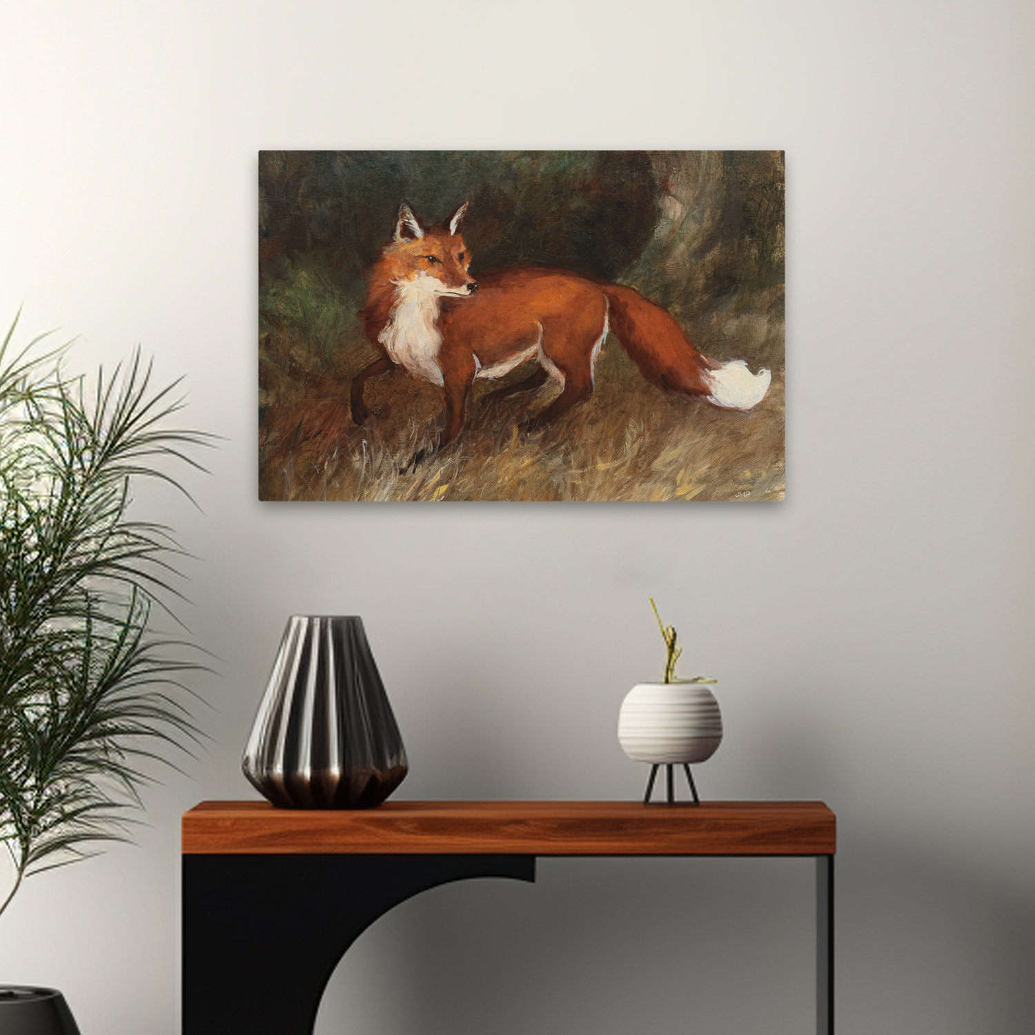 Loon Peak Animals And Brown Forest Fox Art - Wayfair Canada