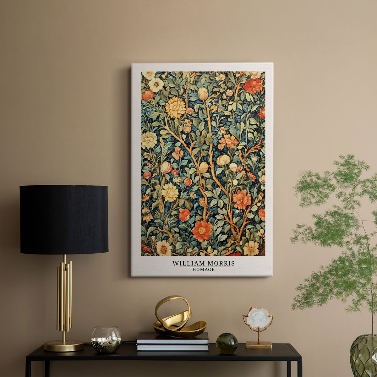 Lark Manor™ WM MORRIS Series DCCCLXXXIII -Gallery Wrapped Cavas | Wayfair