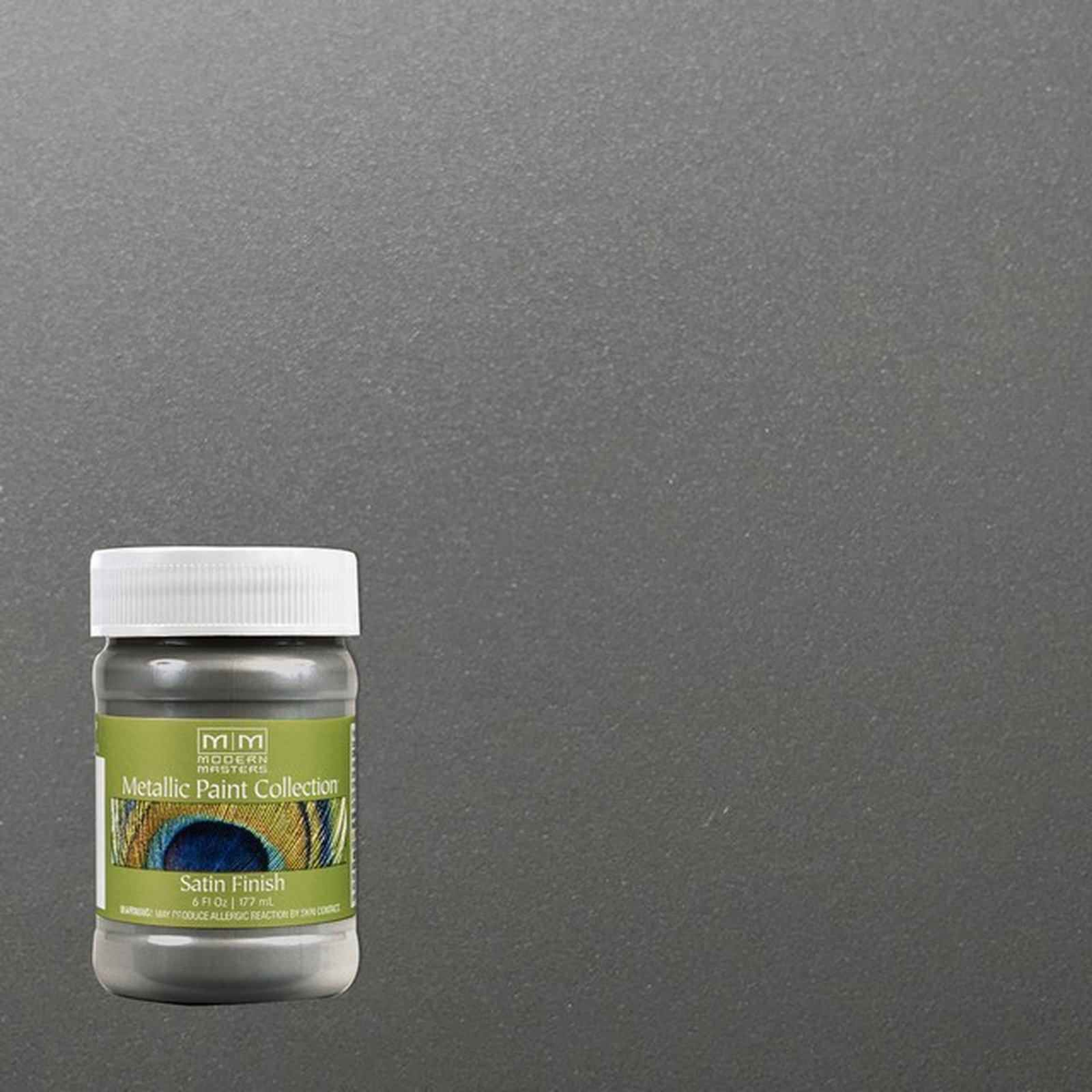FixtureDisplays Modern Masters ME209 6Oz Pewter Metallic Paint-1PK ...