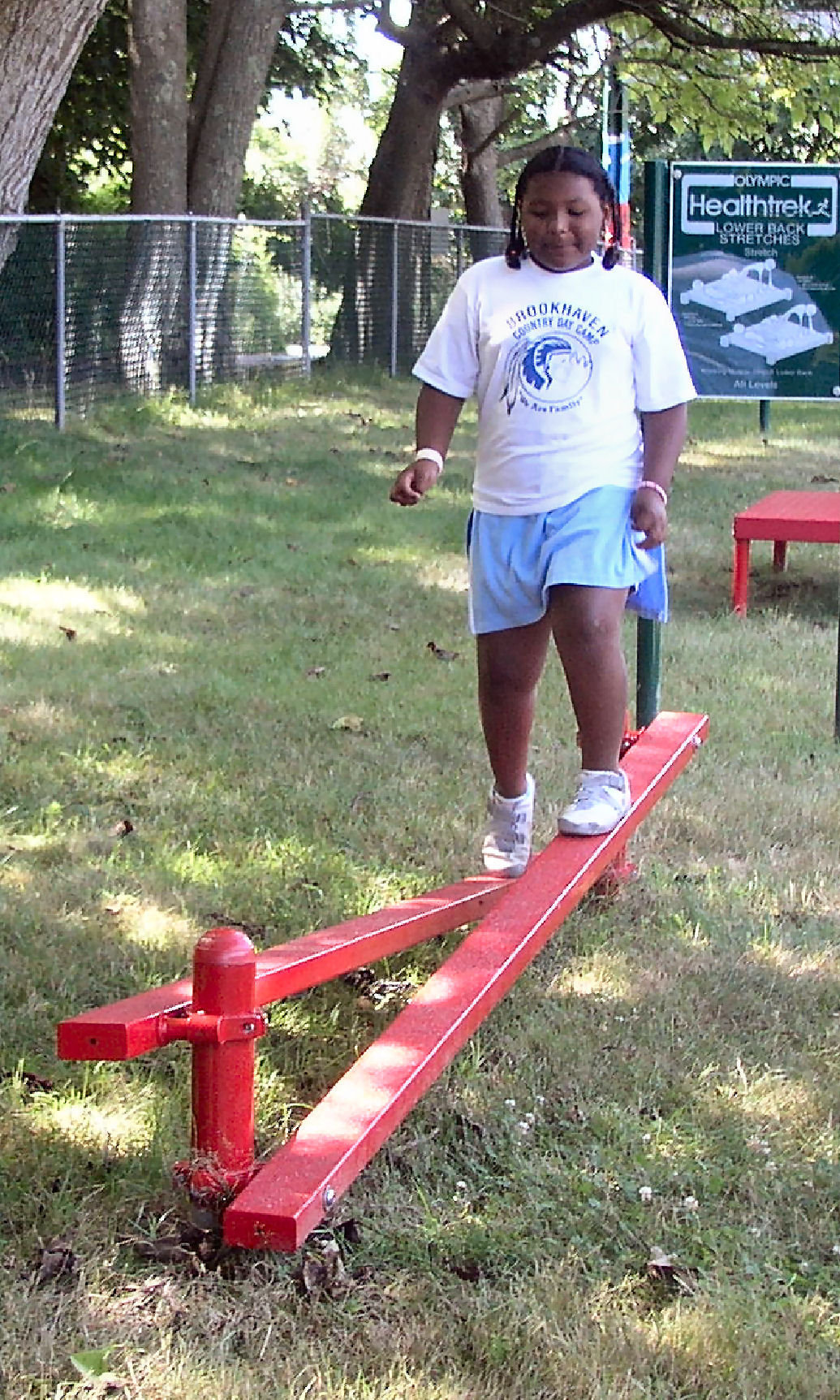 Kidstuff Playsystems, Inc. Opposing Beam Walk and Sign | Wayfair