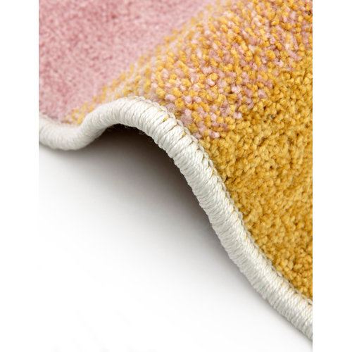 Unique Loom Striped Machine Woven Polyethylene Plastic Rug & Reviews ...