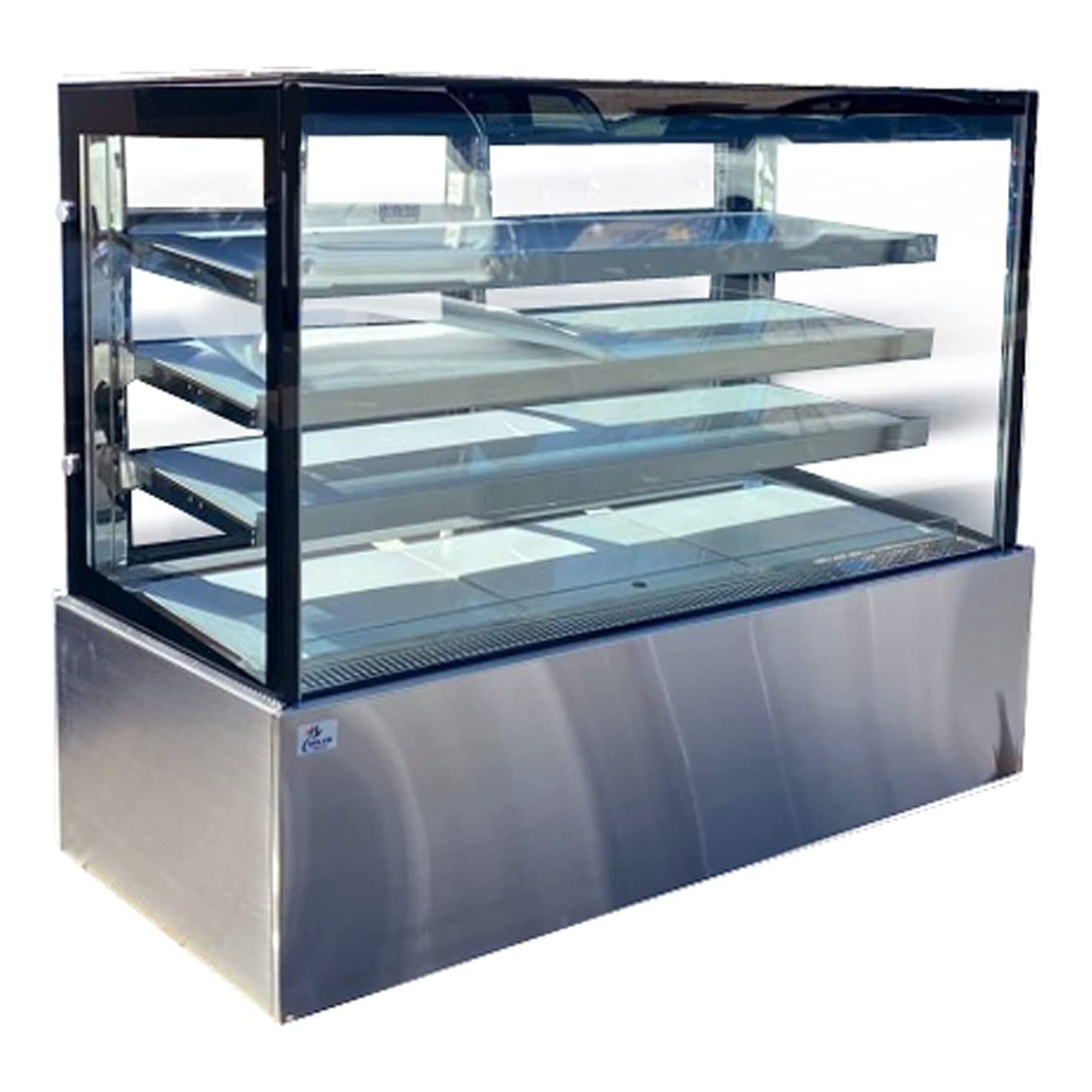 Cooler Depot 27 cu.ft Rectangle Glass Food Storage Container With Lid ...