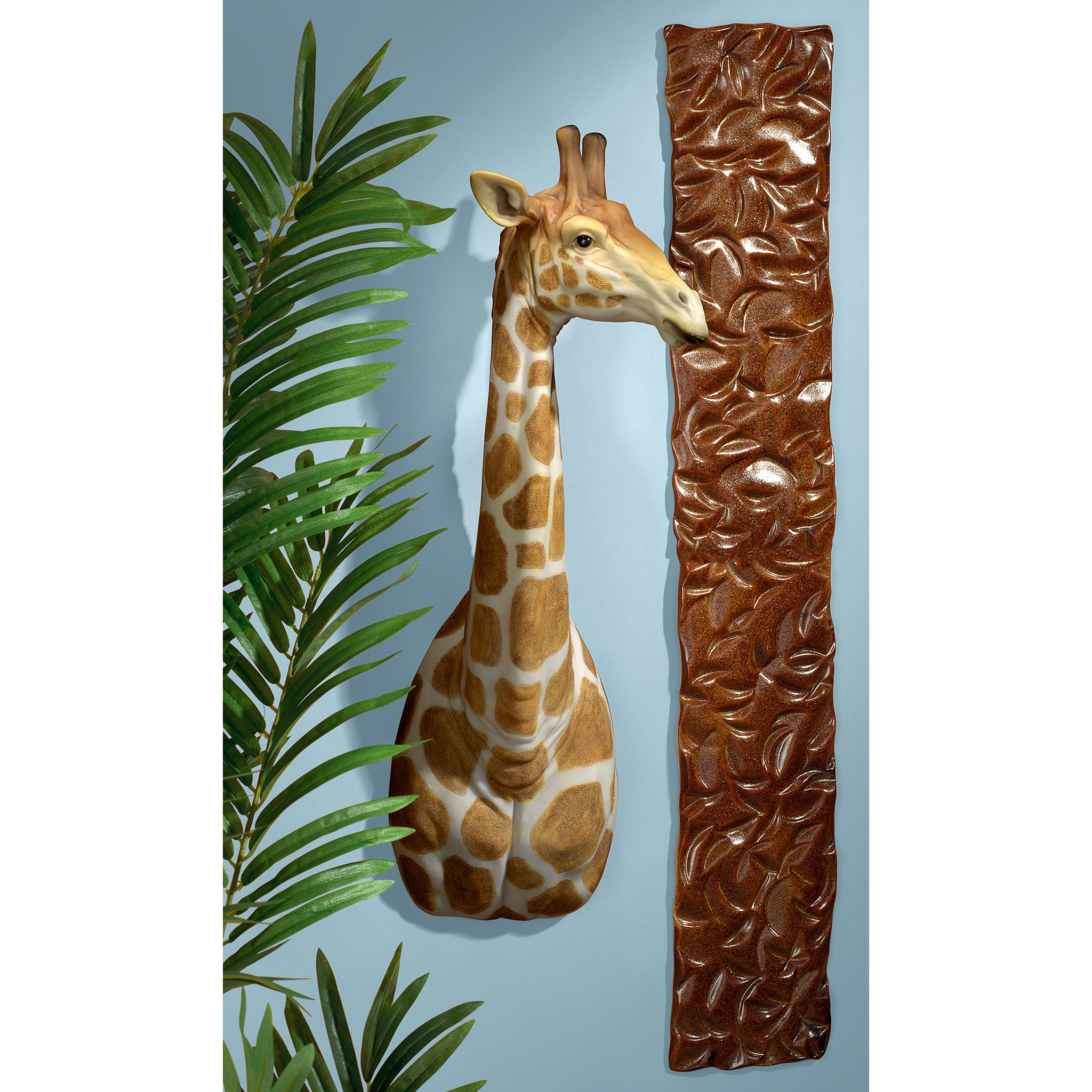 Design Toscano African Savanna Giraffe Wall Décor & Reviews | Wayfair