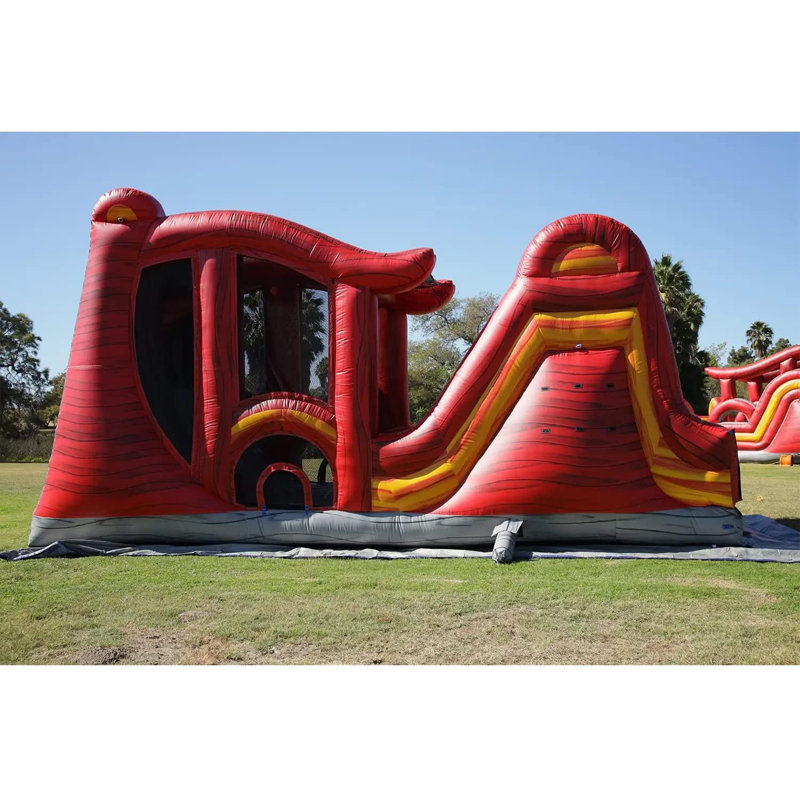 JumpOrange Shadow Obstacle Course Bounce House for Kids and Adults ...